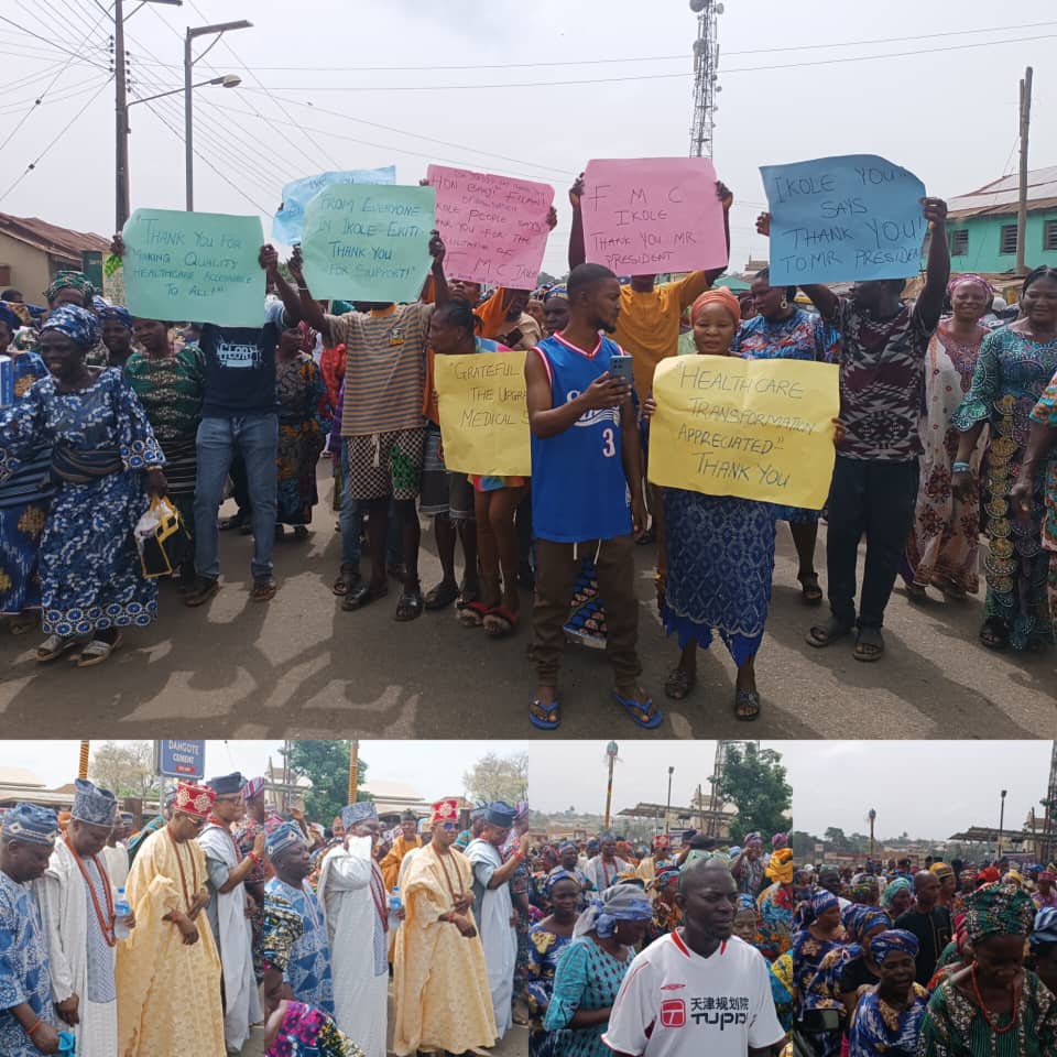 Ikole community celebrates upgrade of hospital to Federal Medical ...