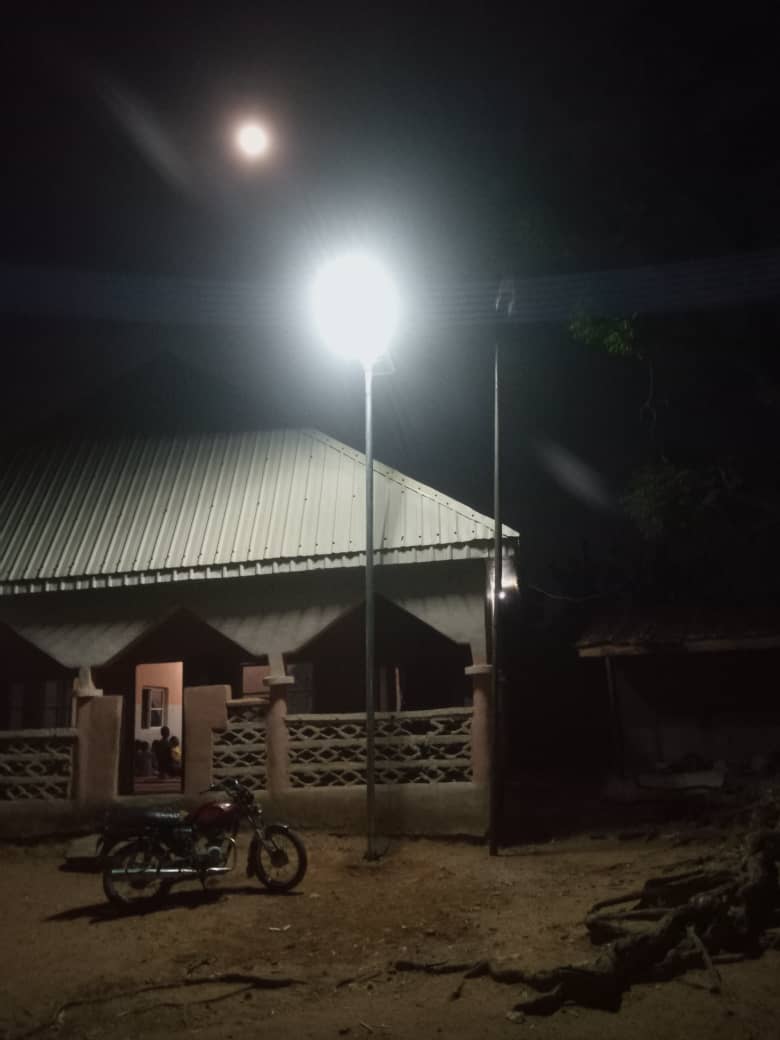 Outreach: Senator Manu lights up Manji in Taraba Central with solar ...