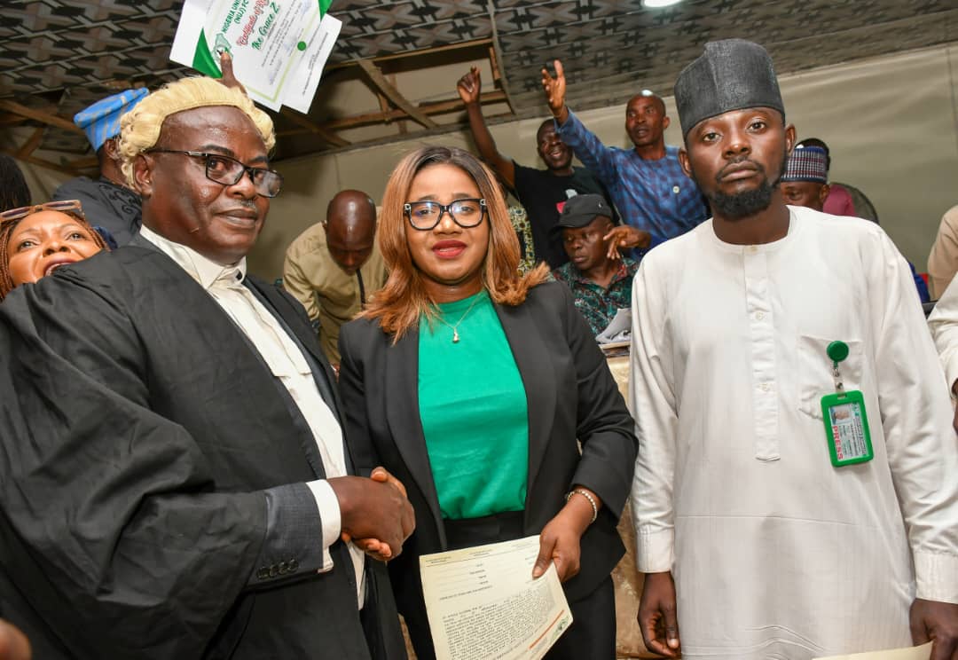 GRACE IKE SWORN-IN AS FIRST FEMALE CHAIRPERSON OF NUJ FCT COUNCIL - The ...
